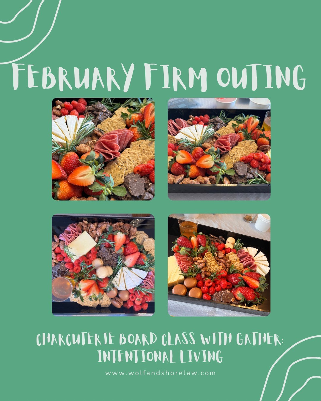 February Firm Outing: Charcuterie Class - Attorneys in West Haven | New ...